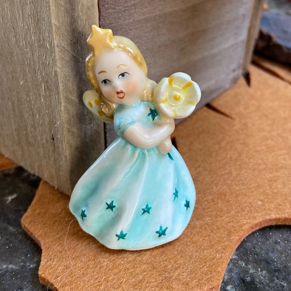 Goebel | Accents | Mini Goebel Angel W Germany Green | Poshmark